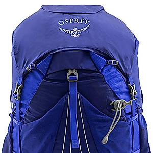 Osprey Packs Eja 58 Women's Backpacking Pack, Equinox Blue, Medium
