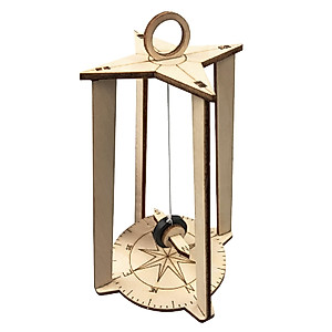 4in1 Anti-Gravity Maglev Educational Science Set for Kids. Perform Fun Experiments and Games by Transforming Magnets to Form a Plane, a Functional Compass, a Floating Arrow, or a Standing Pen