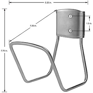 Liberty Garden 681 Hose Hanger, Holds 125-Feet of 5/8-Inch Hose - Stainless Steel