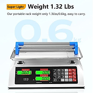 GIPOBUY Portable Clothes Rack Folding Travel Garment Rack, Foldable Collapsible Clothing Rack, Portable Hanging Drying Rack for Dance,Outdoor,RV, New Upgraded Easy Lock and Release(Non-Heavy Duty)