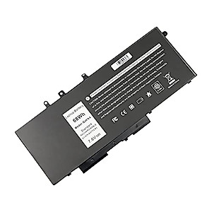 DCH GJKNX 68wh Laptop Battery Replacement for Latitude 5580 5480 5280 Precision 3520 Precision 15 3520 GD1JP Battery（7.6V）