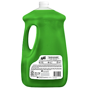 Ajax Ultra Dishwashing Liquid Dish Soap Refill, Vinegar and Lime Scent, 90 fluid ounce