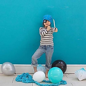 Teal Graduation Party Decorations 2024/Teal Turquoise Black Balloons/Teal Black Graduation Decorations 2024 30pcs Balloons Breakfast Turquoise Black Birthday Decorations Bridal Shower