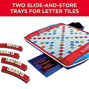 Hasbro Gaming Scrabble Deluxe Edition Board Game, (Amazon Exclusive)