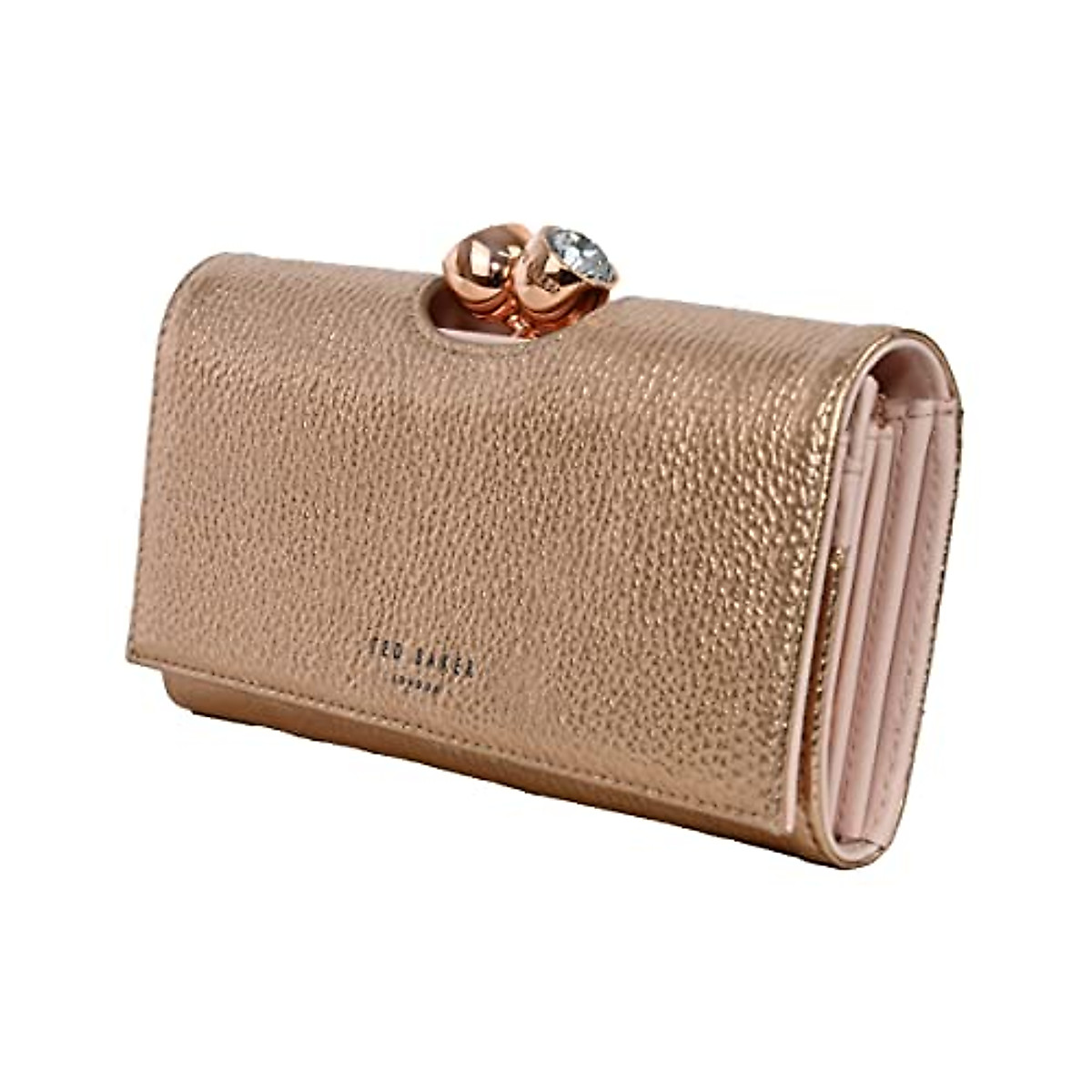 Ted Baker Women's Tammyy Textured Bobble Matinee Wallet (Leather, Rosegold)
