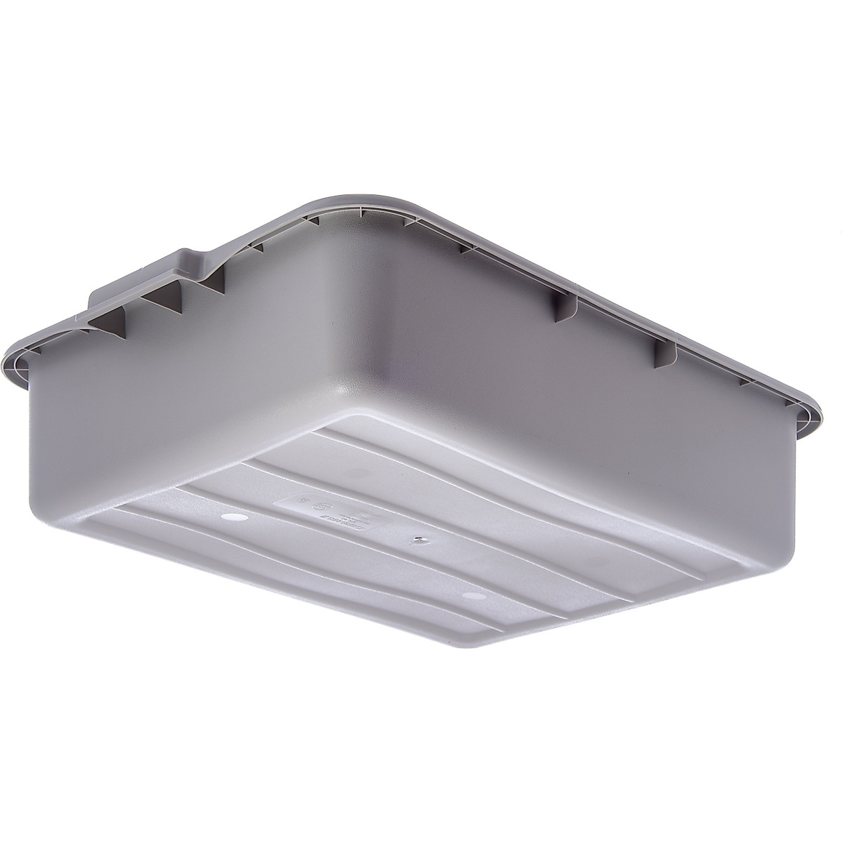 CFS N4401023 Comfort Curve Ergonomic Wash Basin Tote Box, 5" Deep, Gray