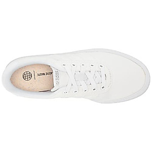 adidas Women's Vulc Raid3r Skate Shoe, White/White/Silver Metallic, 9