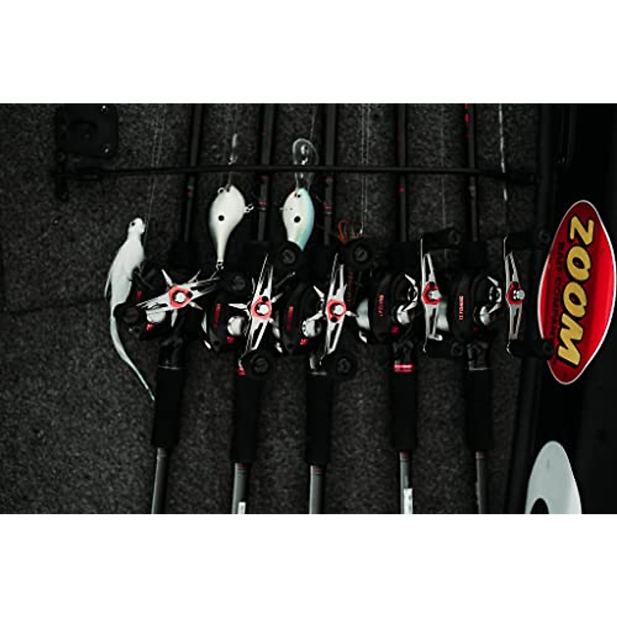 13 FISHING - Inception G2 Baitcast Reel - 5.3:1 Gear Ratio - Power Model - Left Hand Retrieve (Fresh) - ING2P-5.3-LH, Black