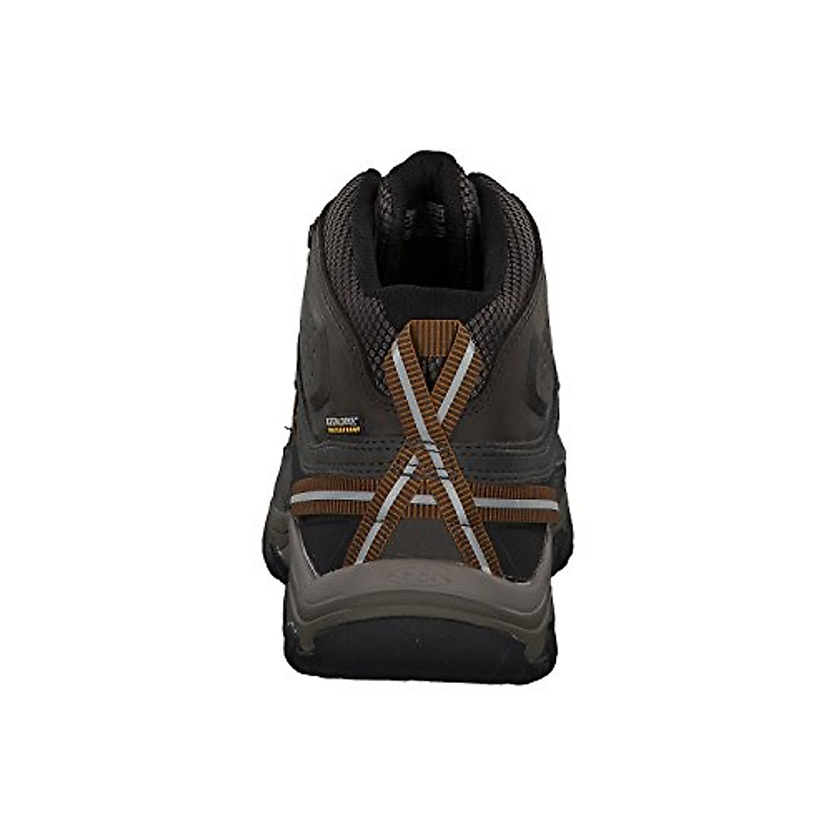 KEEN Men's Targhee 3 Mid Height Waterproof Hiking Boots, Black Olive/Golden Brown, 11.5