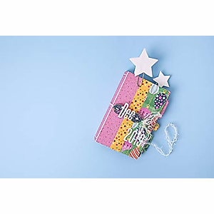 Sizzix ScoreBoards XL Die Pocket Notebook by Eileen Hull, Multicolor