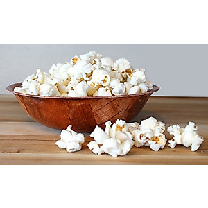 Round Woven Wood Snack or Salad Bowl: 10"