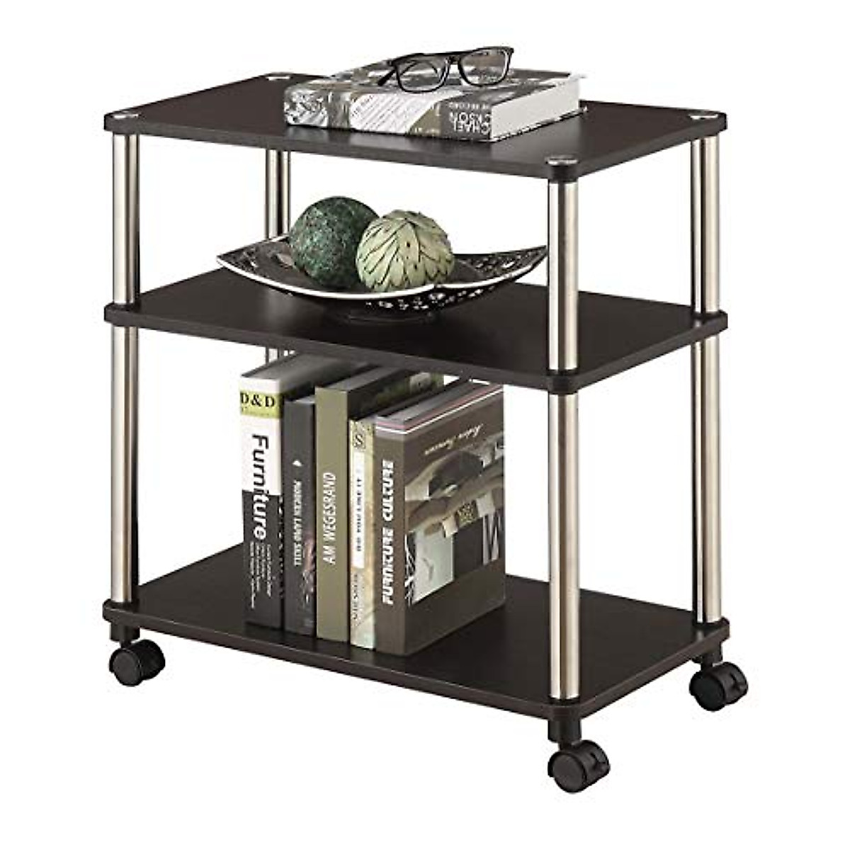 Convenience Concepts Designs2Go Office Caddy, Espresso