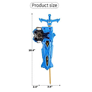 Gyro(B-193) + Launcher Battle Bey Burst Set, Battling Top, Stickers & Launchers Set, Boys Kids Birthday Party Idea 552