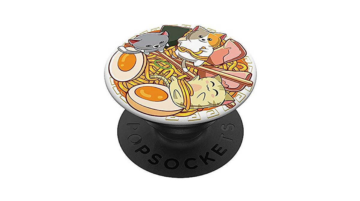 Cute Kawaii Cat PopSockets Grip for Phones & Tablets
