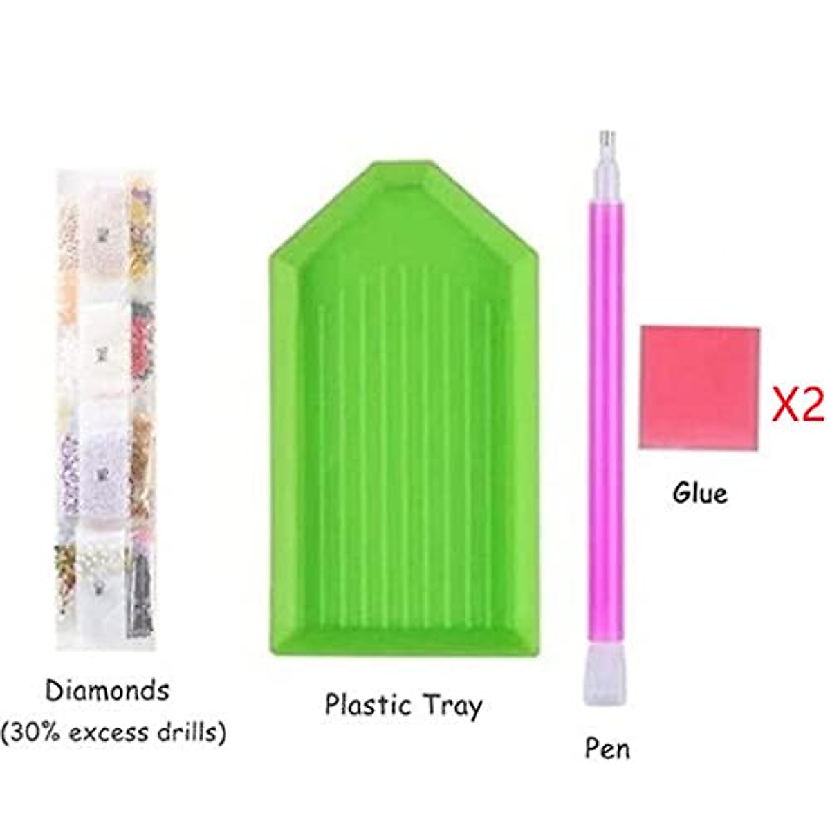 Diamond Painting Kits for Adults - 5D Diamond Art Kits for Adults Kids Beginner, DIY Full Drill Diamond Dots Paintings with Diamonds Gem Art and Crafts for Adults Home Wall Decor 15.7x11.8inch