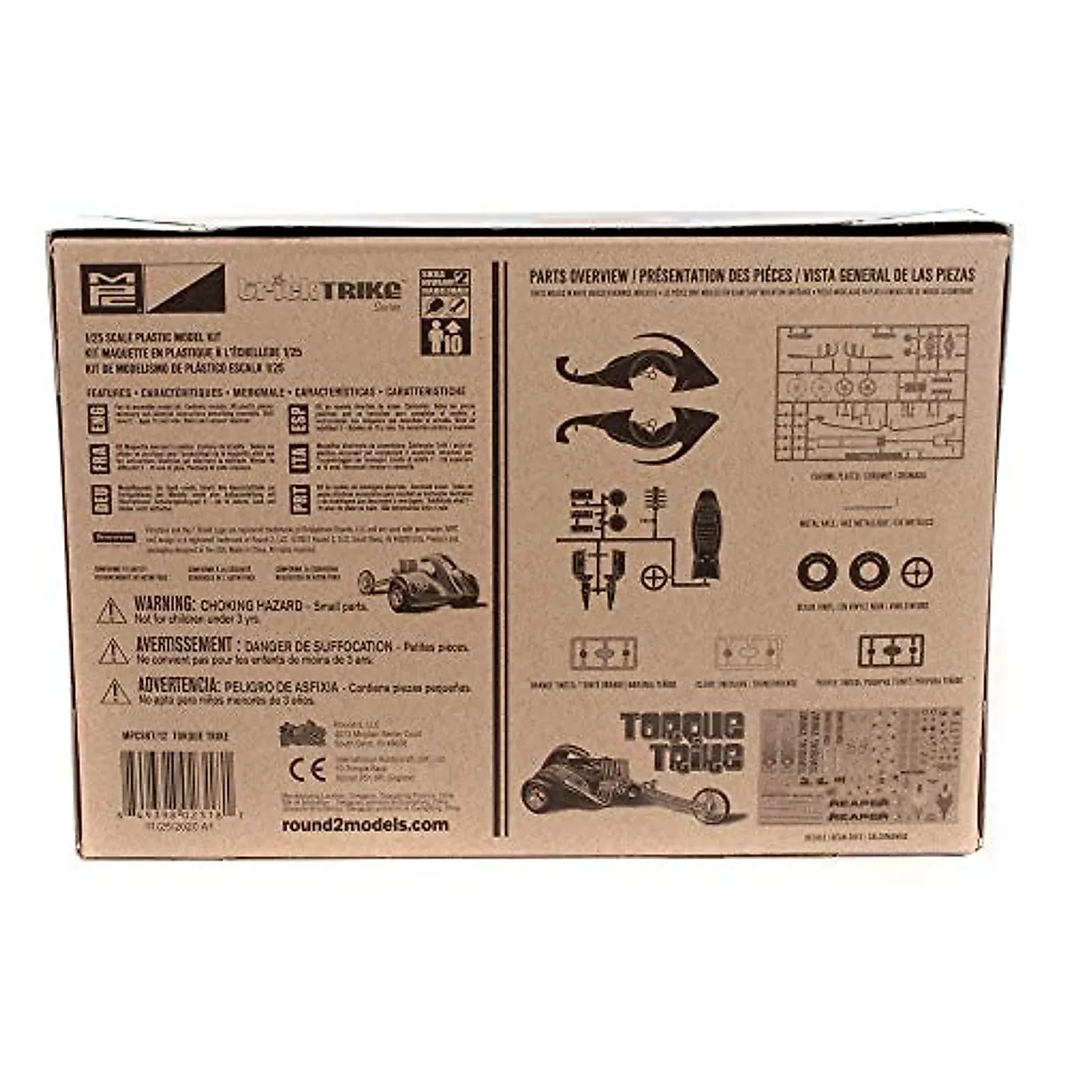 MPC Torque Trike (Trick Trikes Series) 1:25 Scale Model Kit