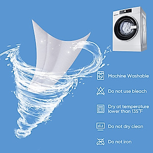 Hanherry 100% Waterproof Mattress Protector Queen Size, Mattress Cover 3D Air Fabric Cooling Mattress Pad Cover Smooth Soft Breathable Noiseless, 8''-21'' Deep Pocket