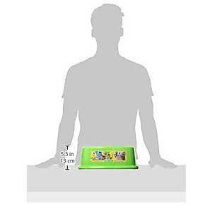 Sesame Street Step Stool, 14.25x9.75x5.25 Inch (Pack of 1)