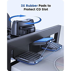 OQTIQ for MagSafe CD Phone Mount[Hollow Ring Design] Magnetic Phone Holder for Car CD Phone Holder Mount for iPhone 15 14 13 Pro Max Mini Plus MagSafe Case All Phones