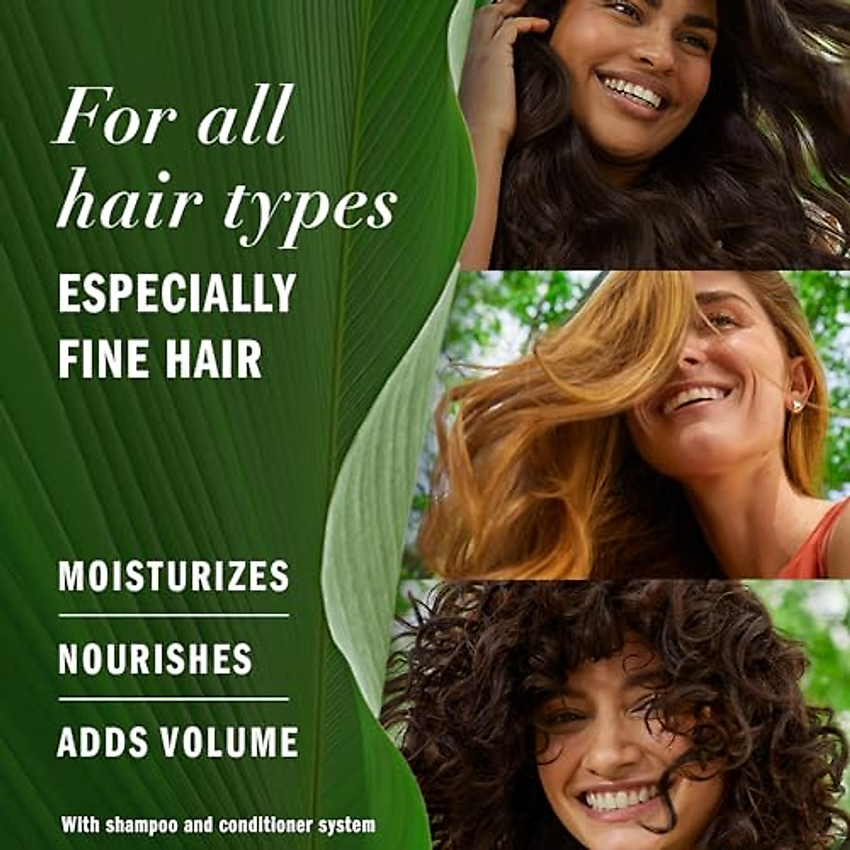 Herbal Essences bio:renew White Grapefruit & Mosa Mint Naked Volume Shampoo, 13.5 fl oz