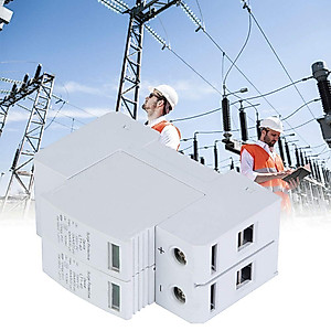 Voltage Arrester Device, 2P Protective Device DC Photovoltaic Lightning Protector, Lightning Arrester Low Voltage Arrester 3.0KV(2P40KA)