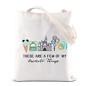 F-things Magic Kingdom Gift Mouse Family Trip Shoulder Bag - Fairytale Fans Ice Cream Handbag Tote