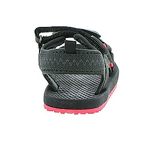 OshKosh B'Gosh Boy's Harbor Sandal, Charcoal, 6 Toddler