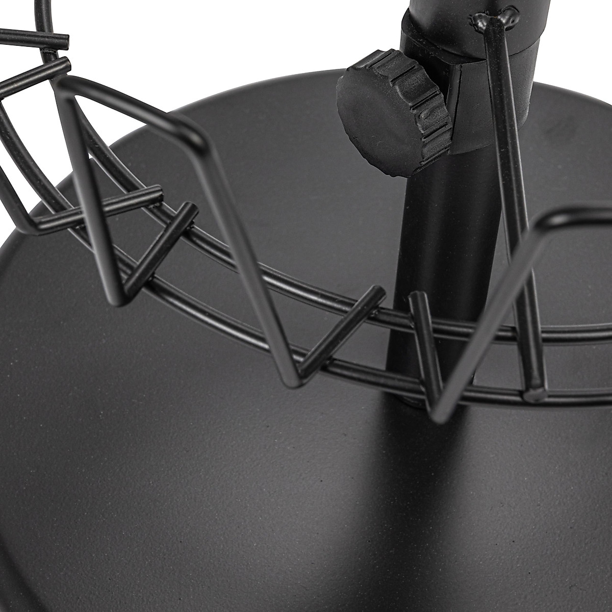 Household Essentials 3-Tier Shoe Storage Tree, Matte Black