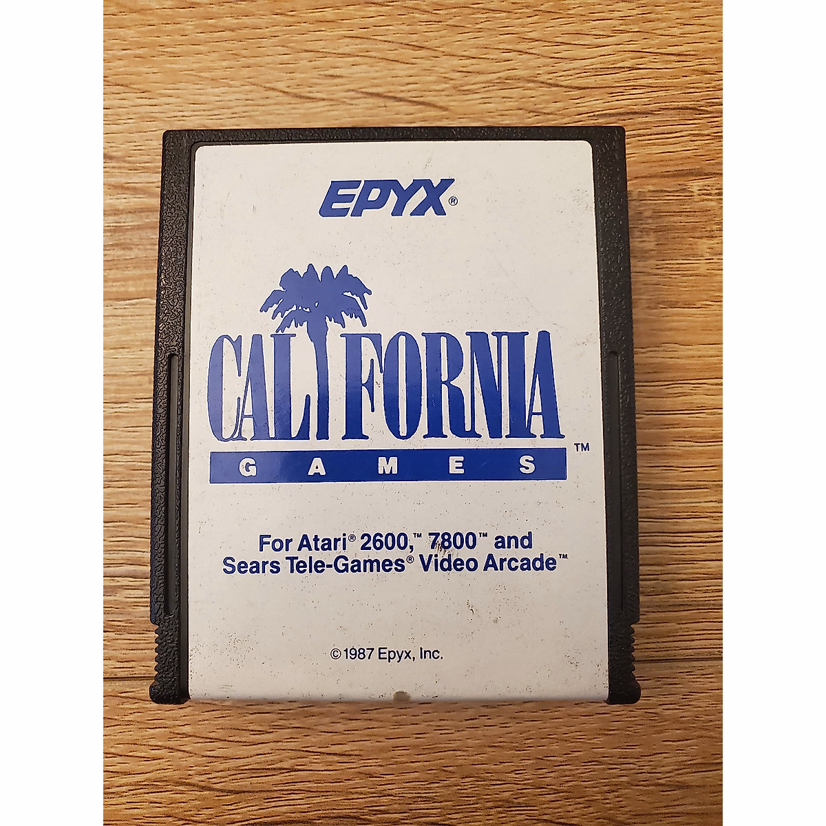 Epyx California Games for Atari 2600, 7800 and Sears Tele-games Video Arcade