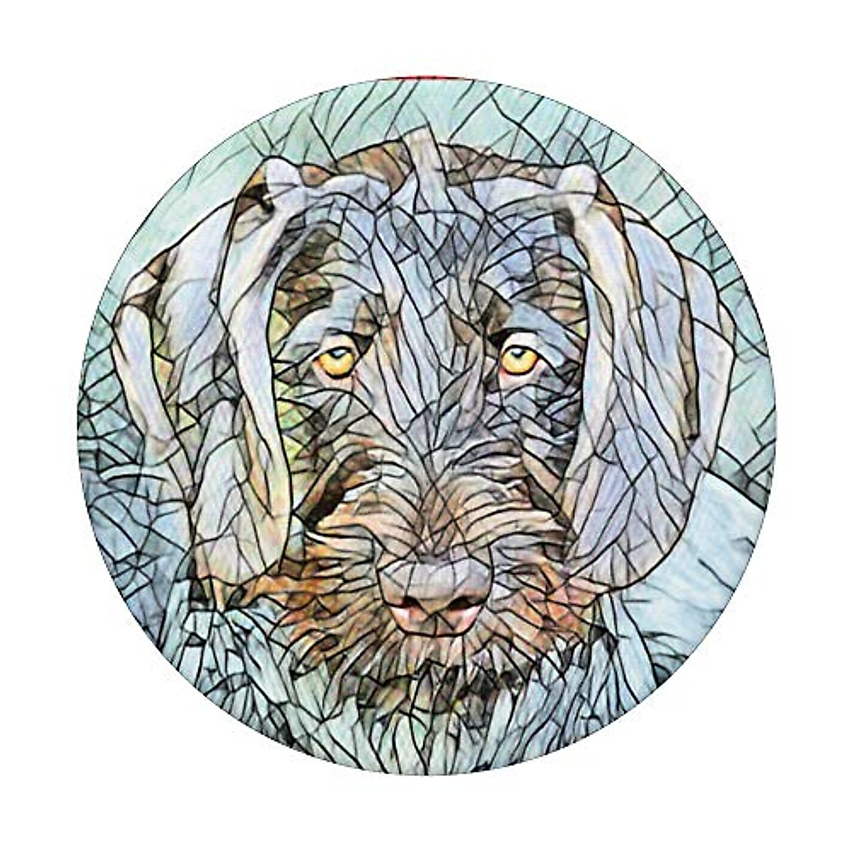 German Wirehaired Pointer Stocking Gift Idea PopSockets PopGrip: Swappable Grip for Phones & Tablets