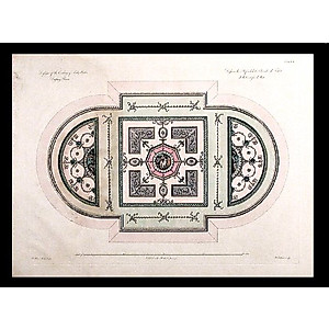 Design of the Ceiling of Lady Bute's Dressing Room