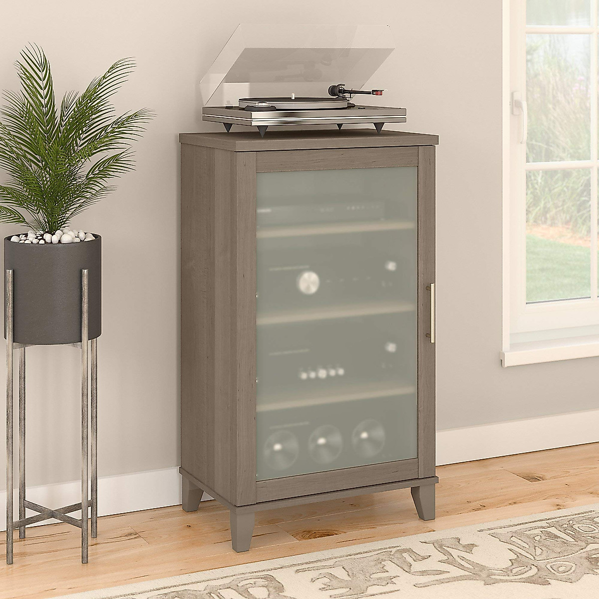 Bush Furniture Somerset Media Accent Cabinet