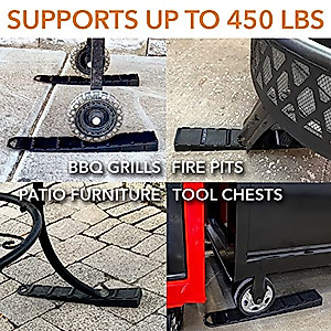 BBQ Butler Gator Tail - Leveling Shims for Grill - Plastic Wedges for Smokers, BBQs and Griddles - Cabinet Leveling Blocks- Hard Leveling Wedge - 2 Pack