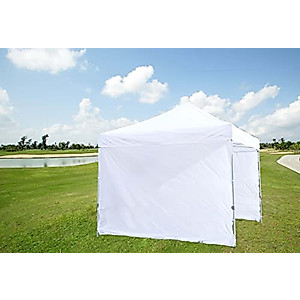 SCOCANOPY Sidewall for 10x10 Canopy Frame, 2 Pieces Sunwalls Only,White
