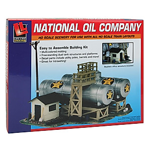 Life-Like Trains HO Scale Building Kits - National Oil Company