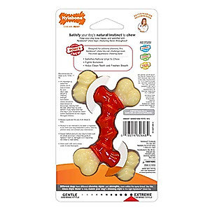 Nylabone Power Chew Double Bone Long Lasting Chew Toy for Dogs X-Small - Up to 15 lbs.