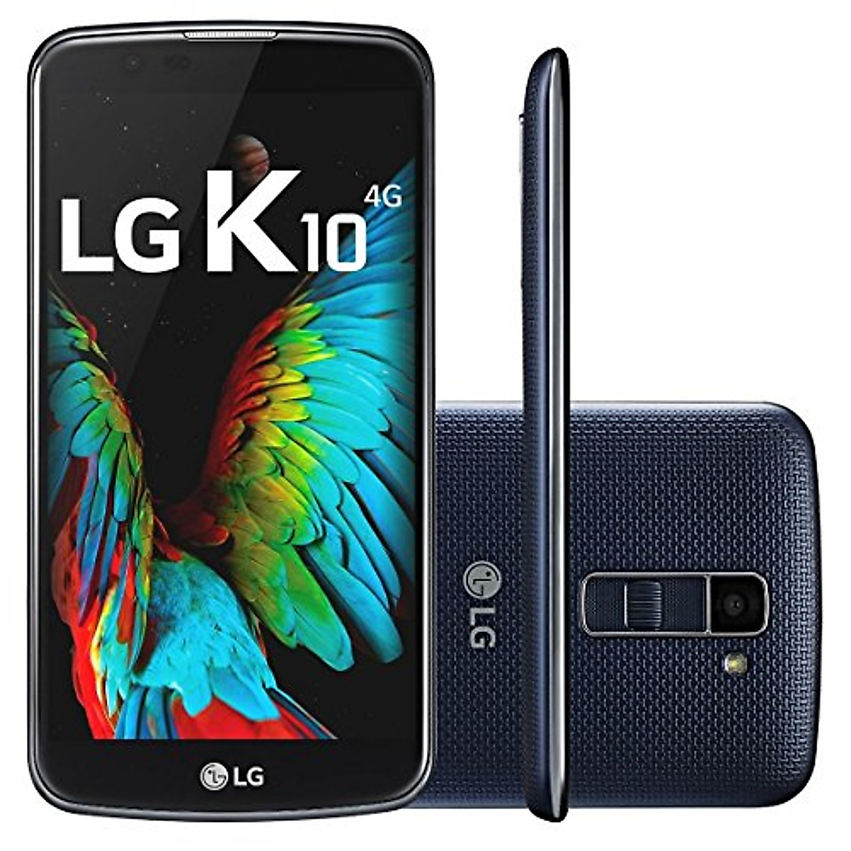 LG K10 K425 (16GB 1.5GB RAM) 5.3" Full HD Display | Dual Camera | 2300 mAh Battery | Android 7.0 Nougat | 4G LTE | GSM Unlocked | Navy Blue Smartphone
