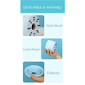 OIF Desktop Vacuum Cleaner, Table Vacuum Cleaner,Mini Table dust Sweeper Convenient Two AA Batteries Cordless&360º Rotatable Design for Keyboard/Home/School/Office