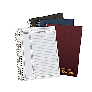 Ampad Gold Fibre Project Planner, Assorted Color Covers, 9.5 x 7.25, 84-Sheets, 3-Pack