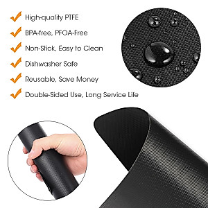 Aieve Air Fryer Oven Liner, Heat Resistant Cutting Board, Air Fryer Accessories Compatible with Ninja Foodie SP101 SP201 SP301