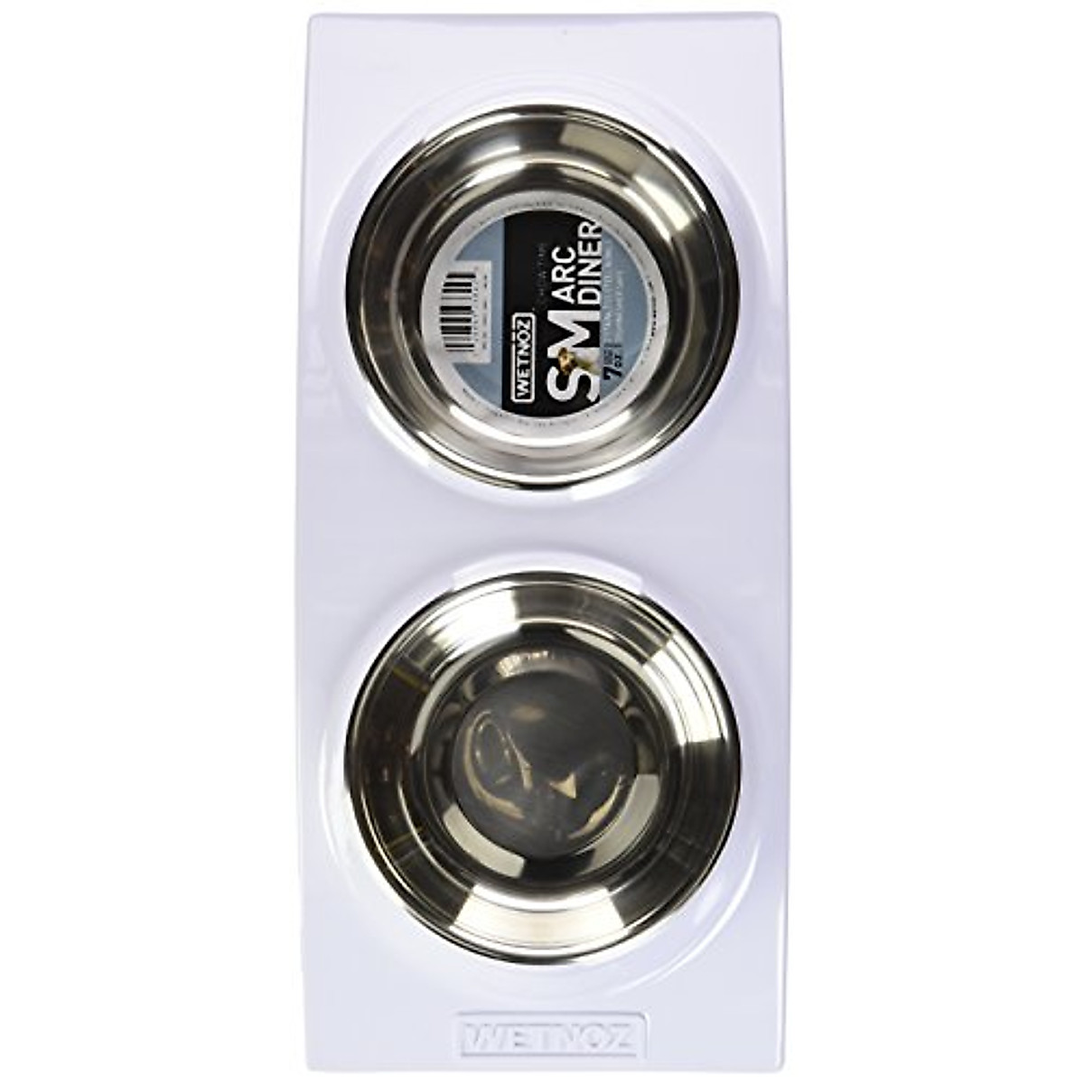 FATCAT Wetnoz 23892 Arc Diner for Pets, Small, Snow