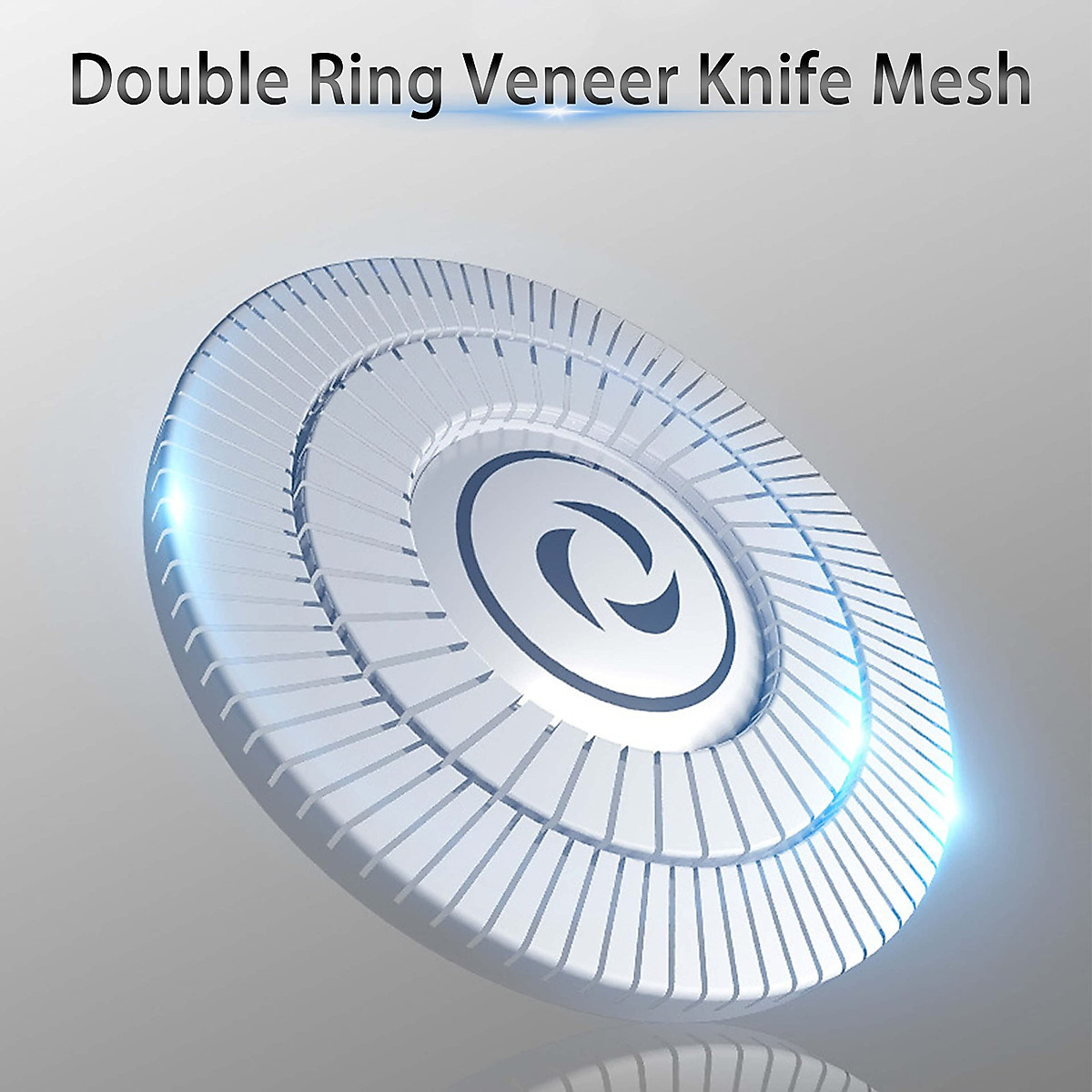 Men's Electric Razor Replacement Heads,8 Blades 8D Floating Rotary Razor Replacement Heads, Beard Razor Blade Electric Replacement Cutter Razors Heads,Silver