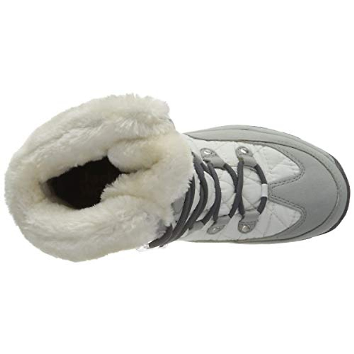 Jack Wolfskin Women's Aspen Texapore Mid W Hiking Boot, White/Silver, 7.5