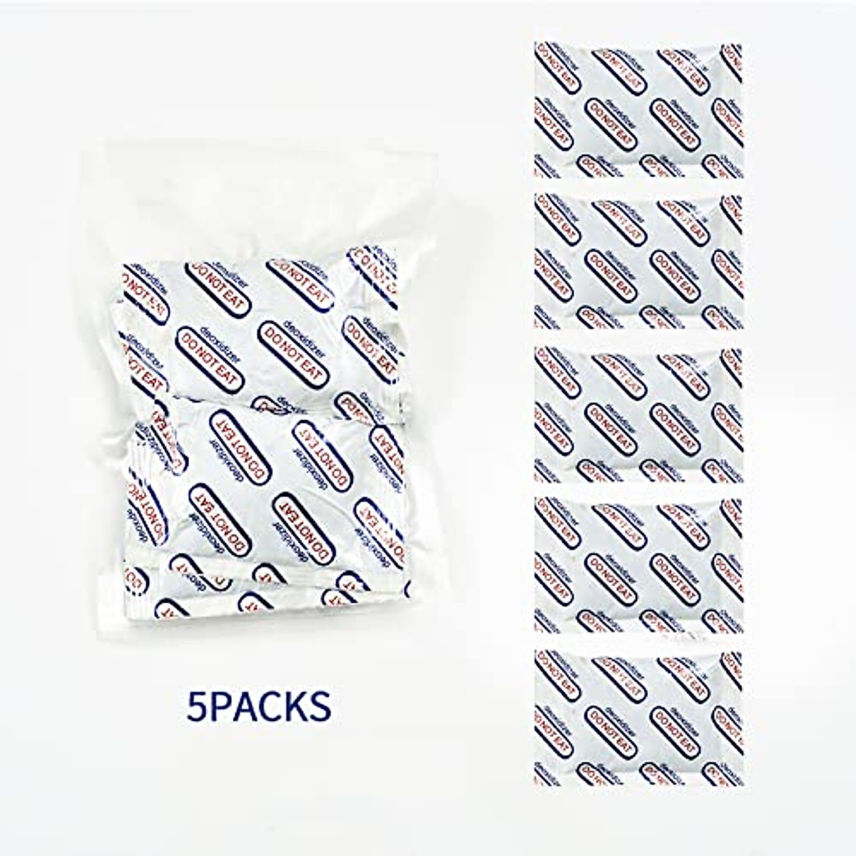GOJAFUHA 500cc Oxygen Absorbers for Food Storage 100 count (20 Packs of 5)