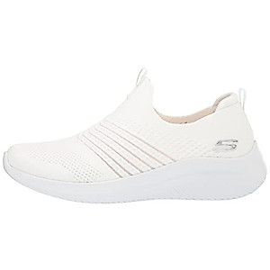 Skechers Sport Women's Women's Classy Charm Sneaker, White, 8.5