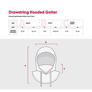 FOCO Philadelphia Eagles NFL Drawstring Hooded Gaiter