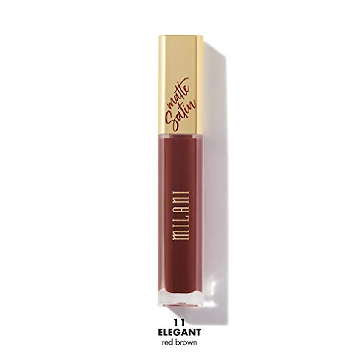 Milani Amore Satin Matte Lip Crème - Elegant (0.22 Fl. Oz.) Cruelty-Free Nourishing Lip Gloss with a Soft, Full Matte Finish