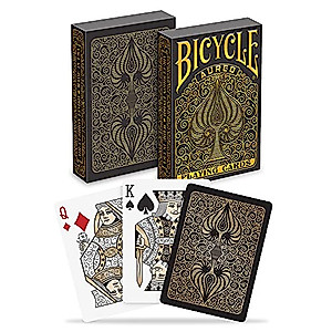 Bicycle Aureo Black Playing Cards