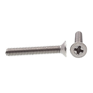 Prime-Line 9121012 Machine Screws, Metric, Flat Head, Phillips Drive, M3-0.5 X 20MM (10 Pack)