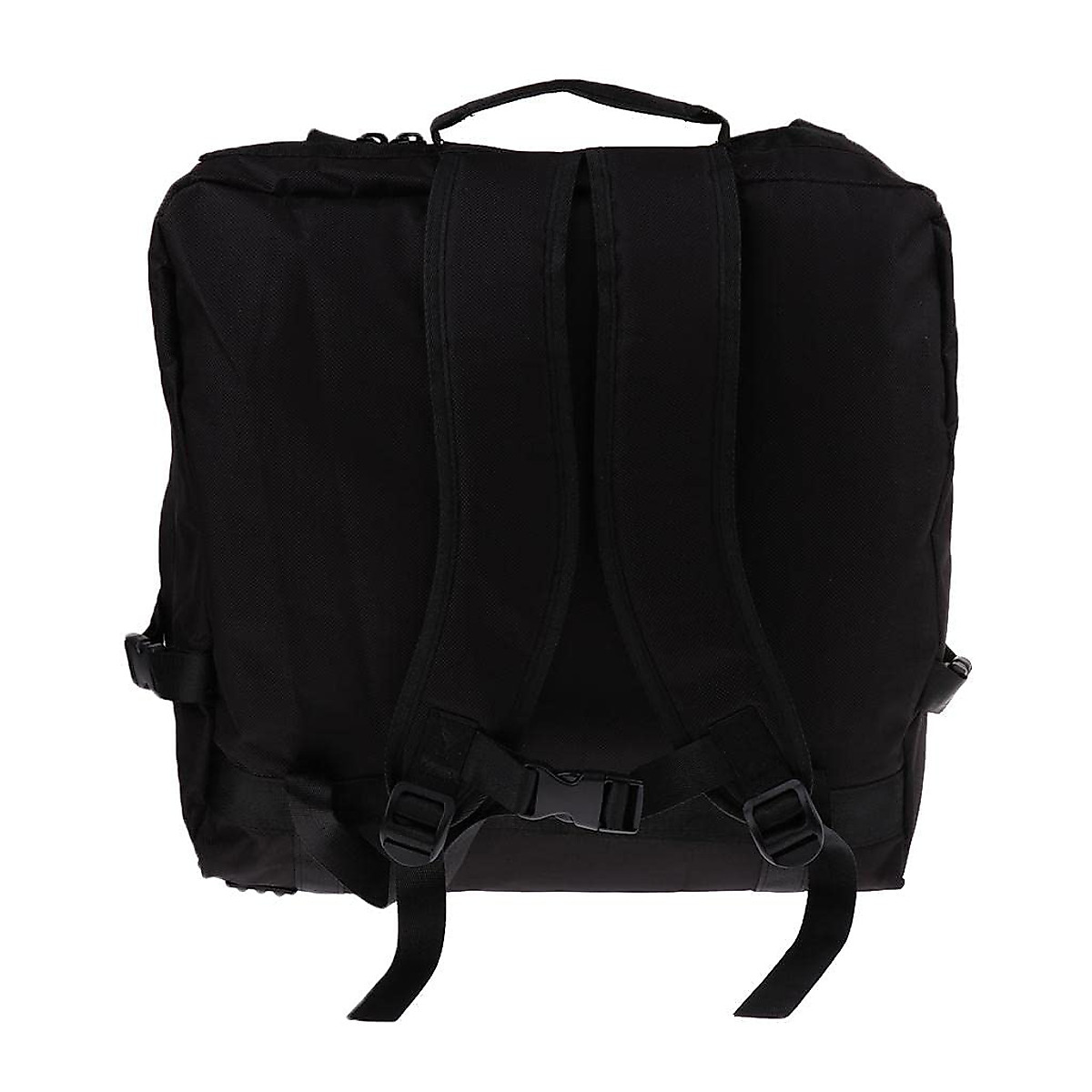 Piano Accordion Storage Bag Case with Pocket Black for Accordionist Students Beginners - for 120 Bass